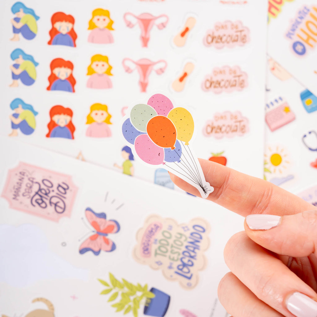 Set de Stickers 2026 – Hola Caracola